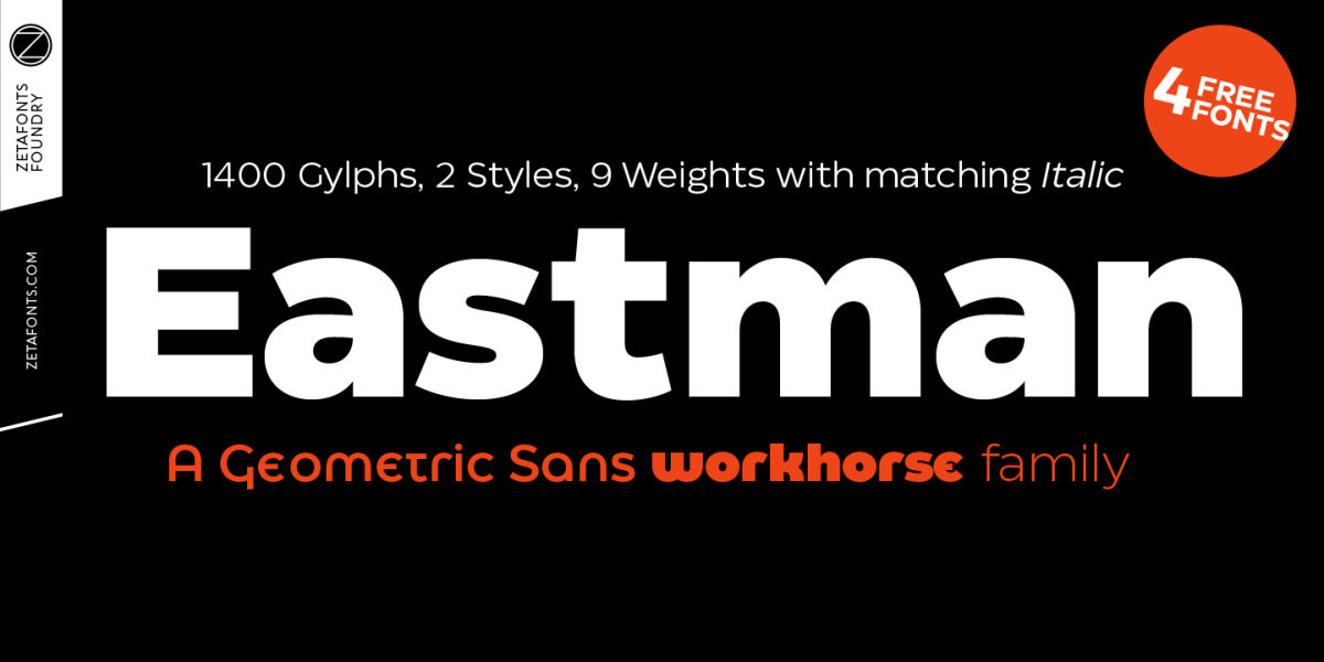 Eastman Trial Font Family · 1001 Fonts