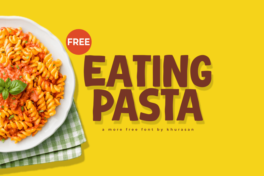 10 Free Pasta Fonts · 1001 Fonts