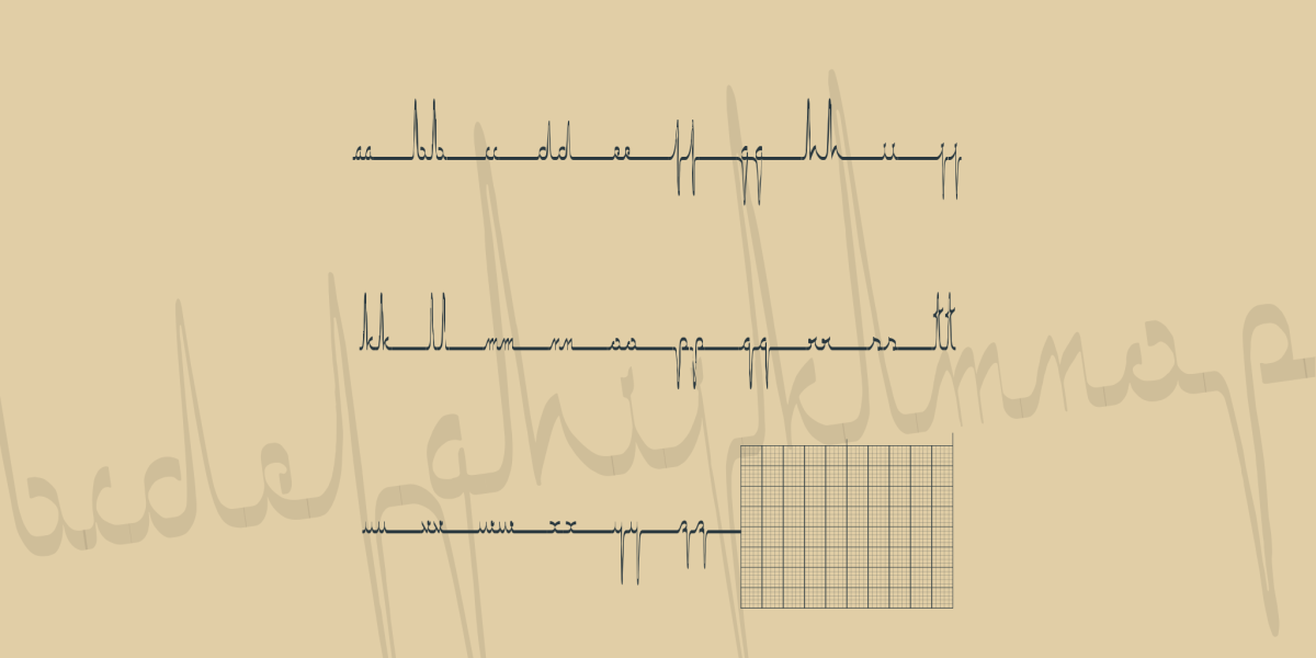 Ekg Font