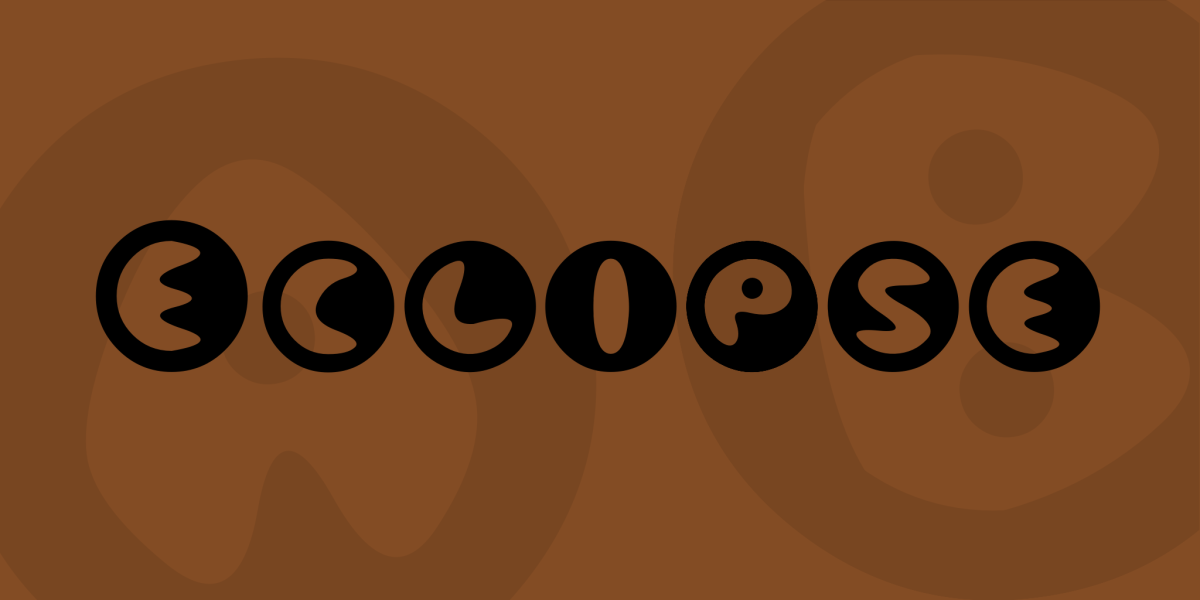 Eclipse Font · 1001 Fonts