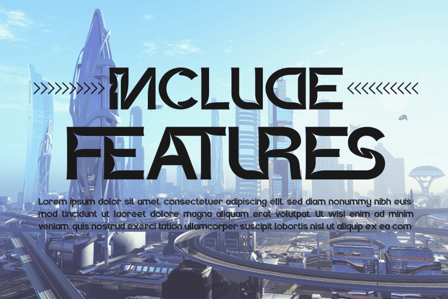 ECLIPSES COSMOS DEMO Font · 1001 Fonts