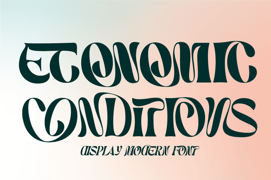 Economic Conditions Demo Font · 1001 Fonts
