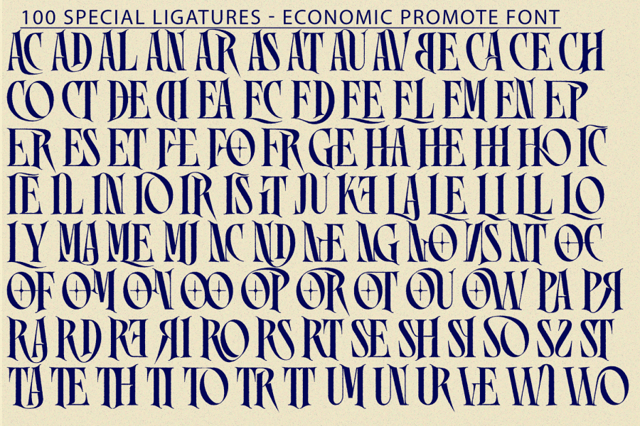 ECONOMIC PROMOTE DEMO Font · 1001 Fonts