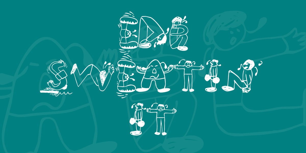 EDB Sweatin' It Font · 1001 Fonts