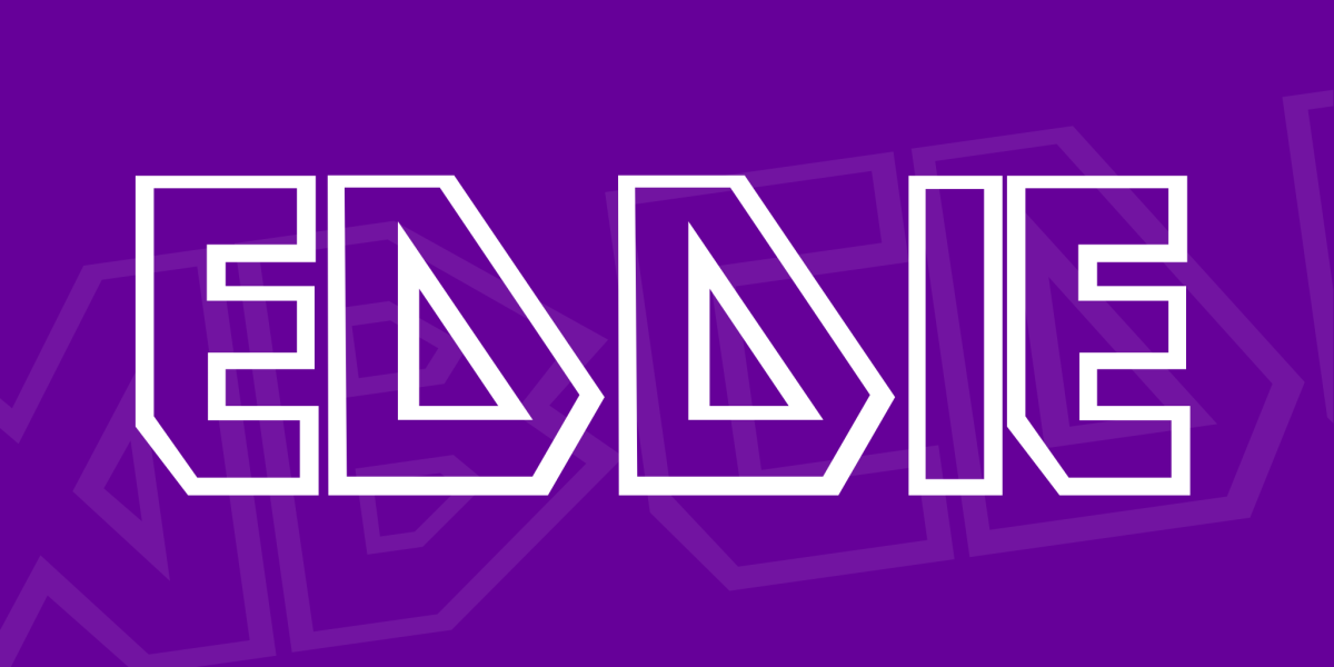Eddie Font · 1001 Fonts