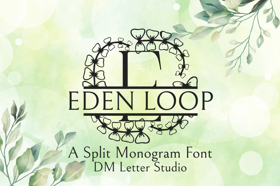 1 Free Elegant Loop Serif, Personalized Name Sign, Vintage Font · 1001 ...