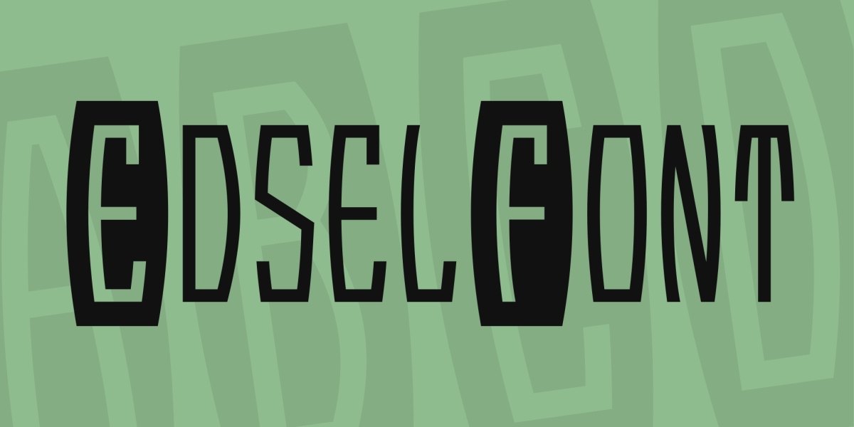 EdselFont Font · 1001 Fonts