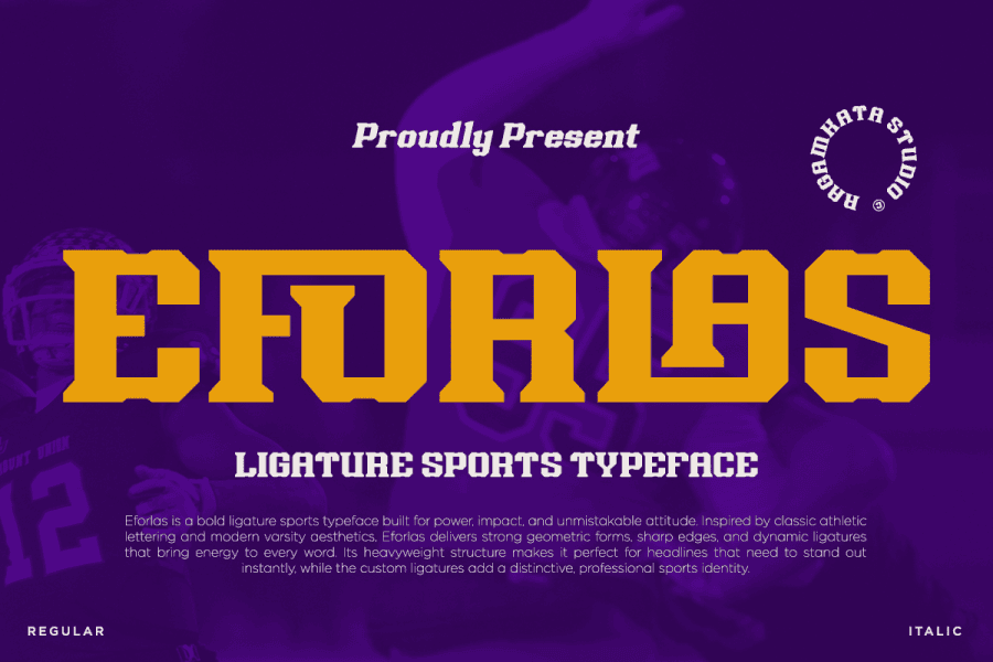 Eforlas Demo Font · 1001 Fonts