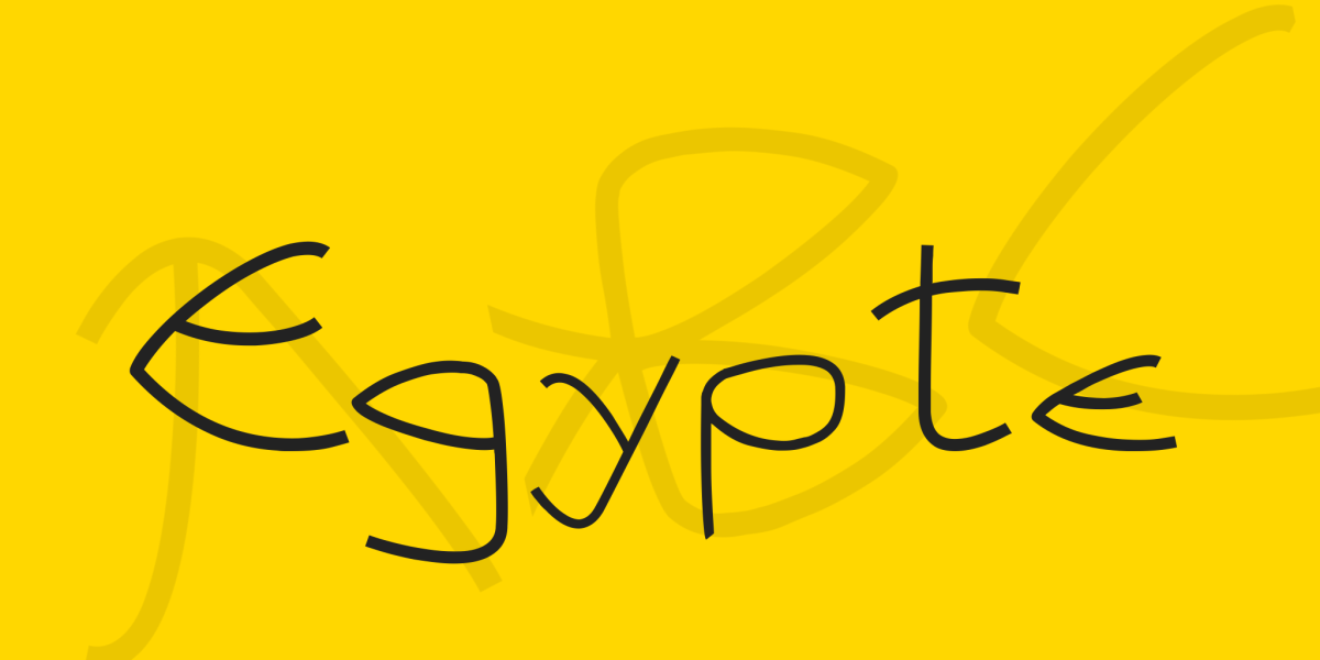 Egypte Font · 1001 Fonts