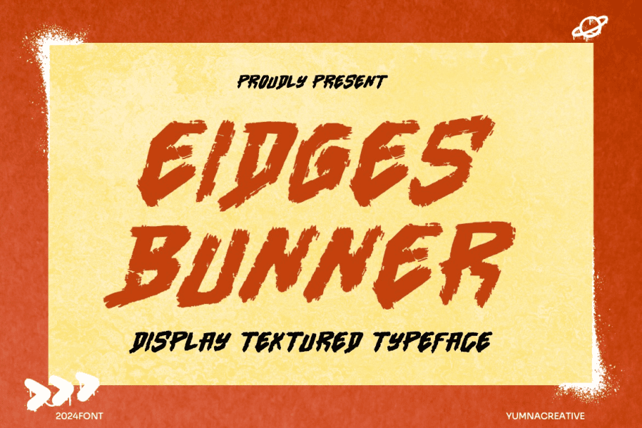 Eidges Bunner Font · 1001 Fonts