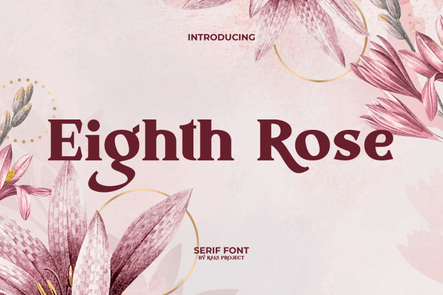Eighth Rose Demo Font · 1001 Fonts