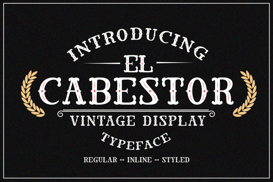 El Cabestor Font · 1001 Fonts