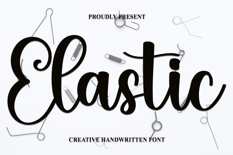 Elastic Font · 1001 Fonts