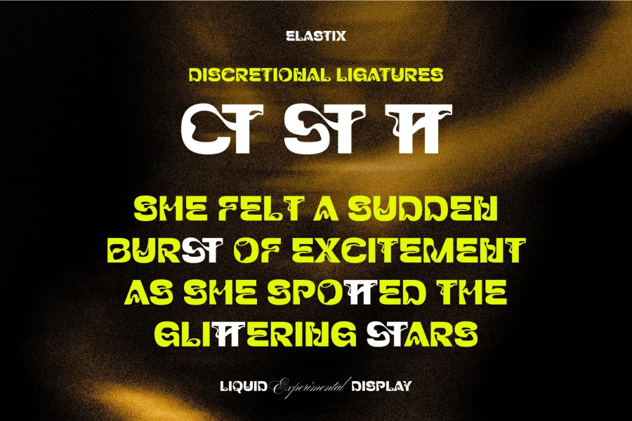 Elastix Font · 1001 Fonts