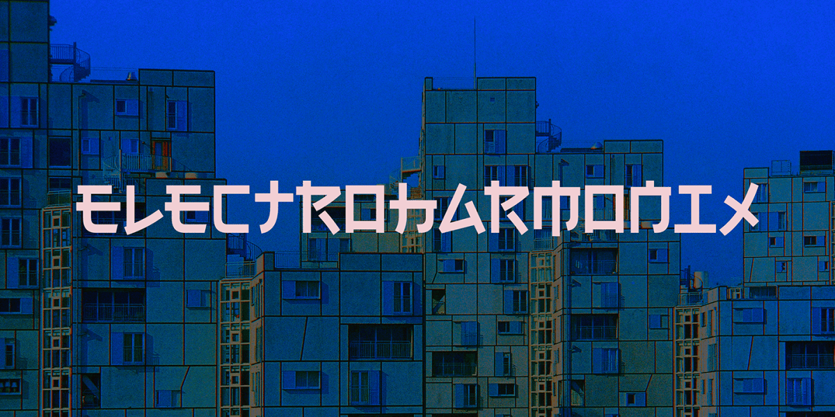 56 Free Electric Fonts · 1001 Fonts