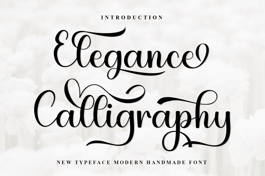 Elegance Calligraphy Font · 1001 Fonts
