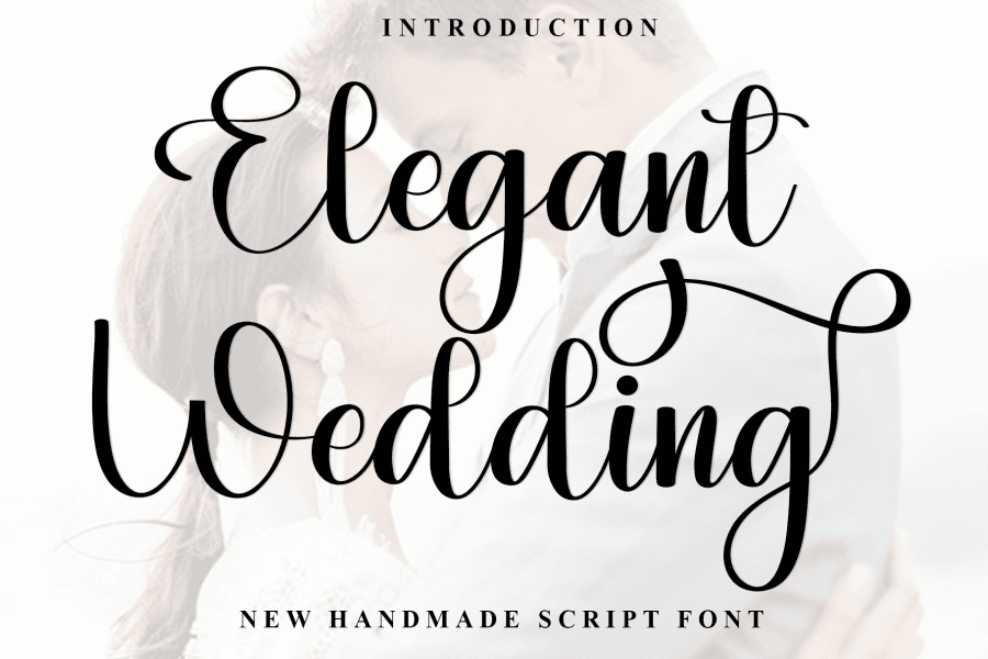 Elegant Wedding Font · 1001 Fonts