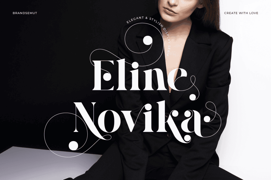 Eline Novika Font · 1001 Fonts