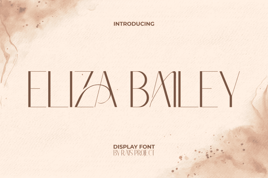 Eliza Bailey Demo Font · 1001 Fonts