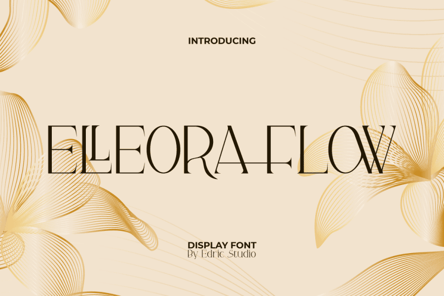 Elleora Flow Demo Font · 1001 Fonts