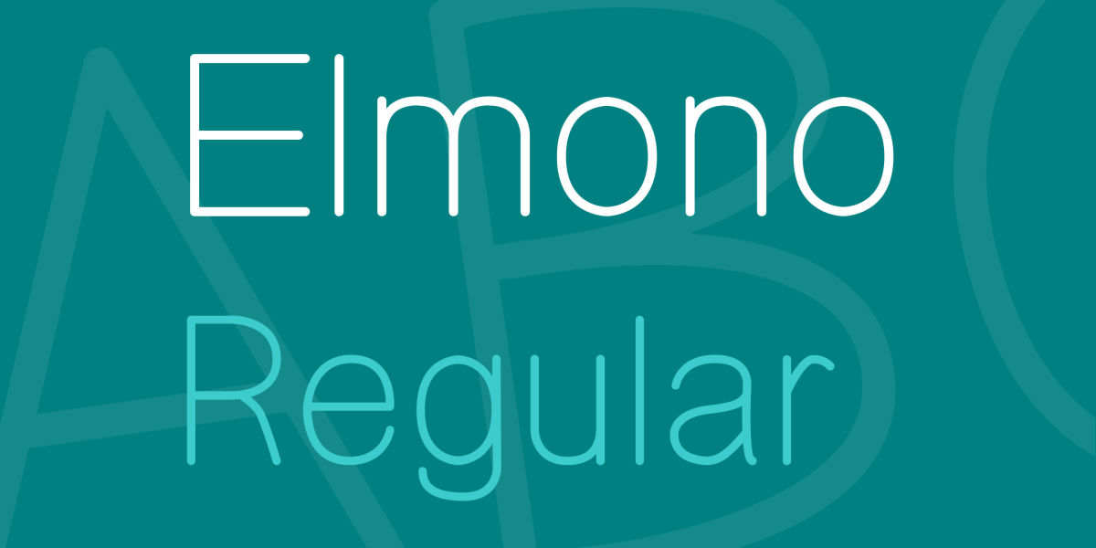Elmono Font · 1001 Fonts