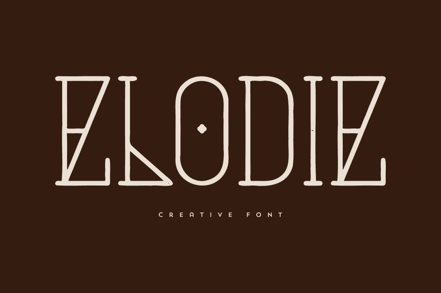 Elodie Font · 1001 Fonts