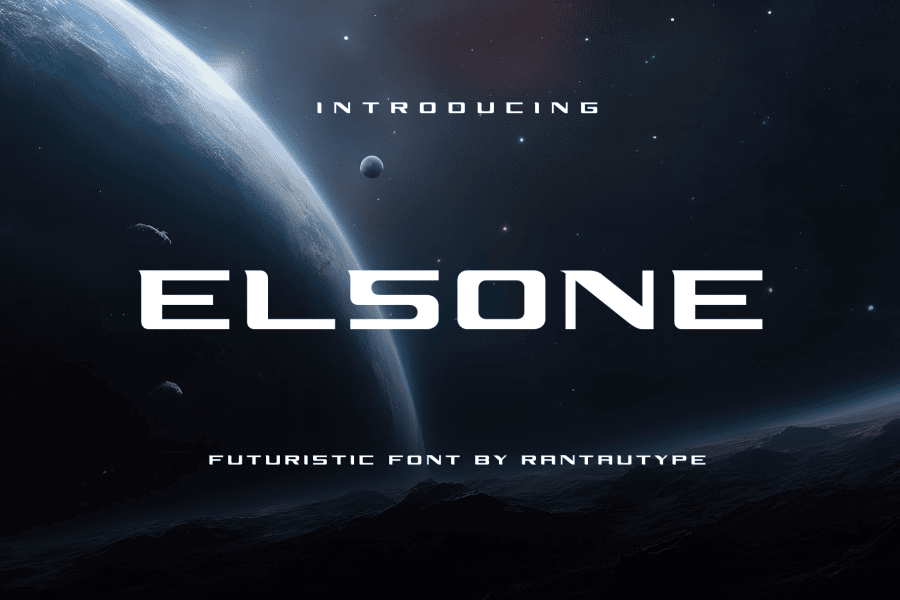 Elsone Font · 1001 Fonts