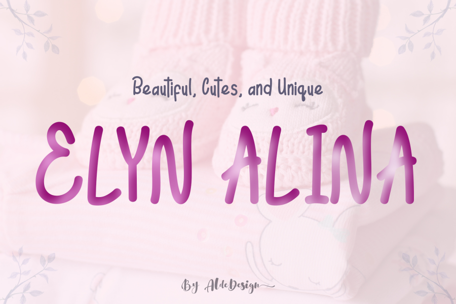 Elyn Alina Font · 1001 Fonts