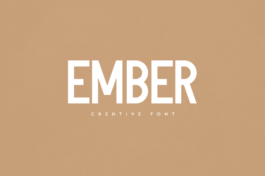 Ember Font · 1001 Fonts