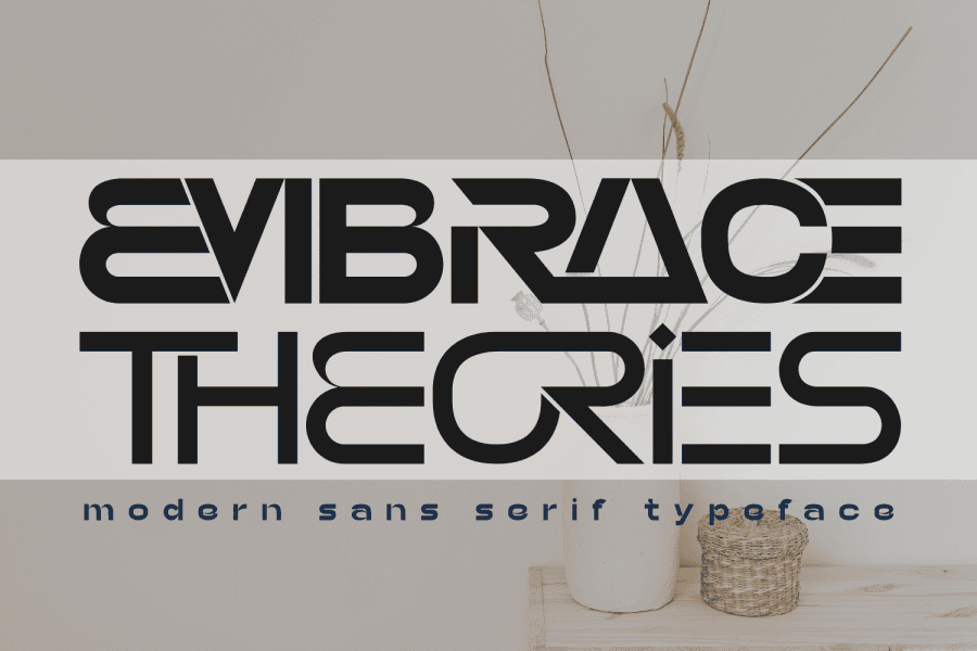 EMBRACE THEORIES DEMO Font · 1001 Fonts