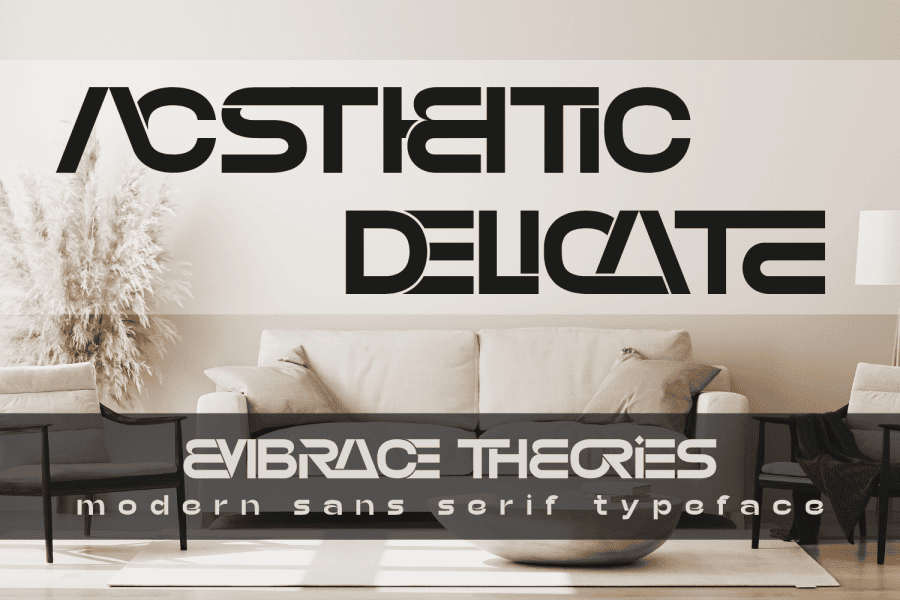 EMBRACE THEORIES DEMO Font · 1001 Fonts