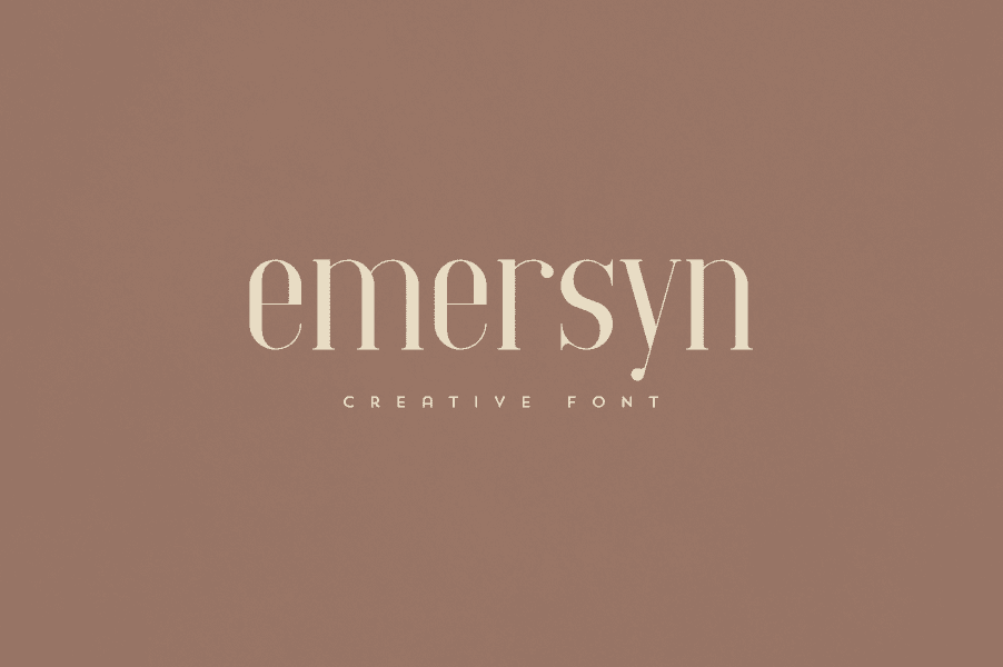 Emersyn Font · 1001 Fonts