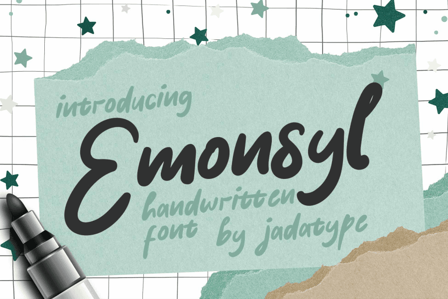 Emonsyl Font · 1001 Fonts