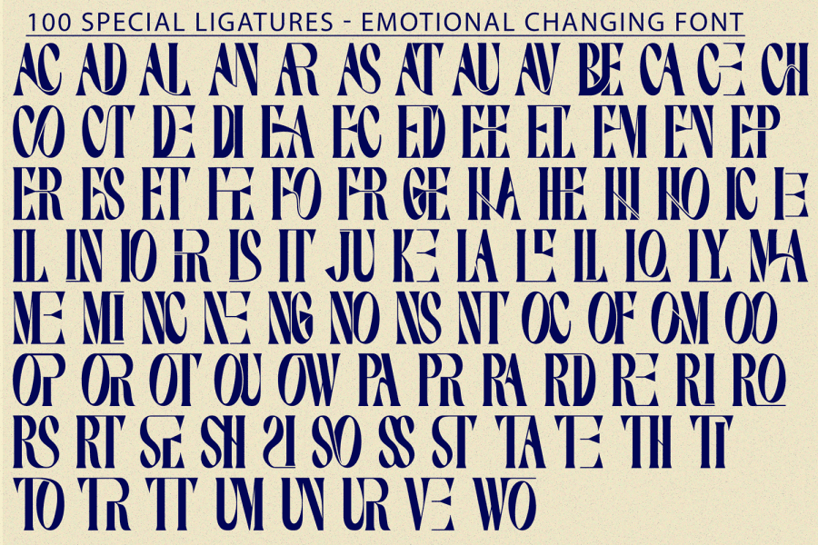 EMOTIONAL CHANGING DEMO Font · 1001 Fonts