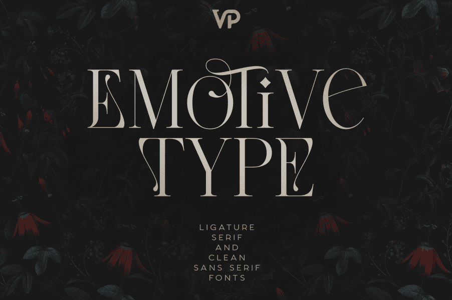Emotive Type Font · 1001 Fonts