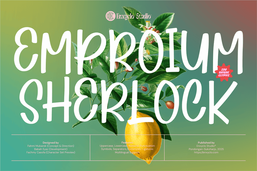 Emporium Sherlock Font · 1001 Fonts