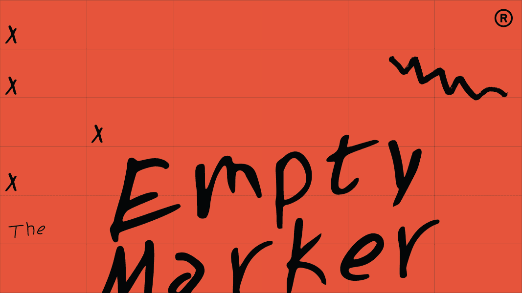 Empty Marker Font Family · 1001 Fonts