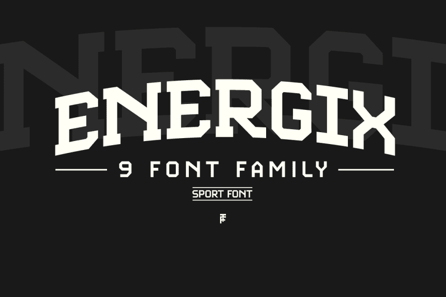 Energix Font · 1001 Fonts