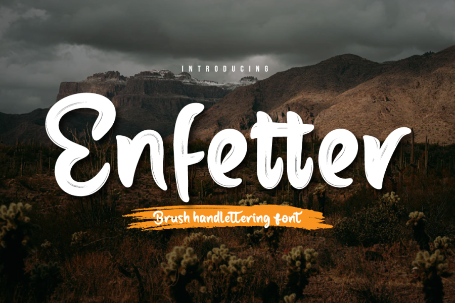 Enfetter Font · 1001 Fonts