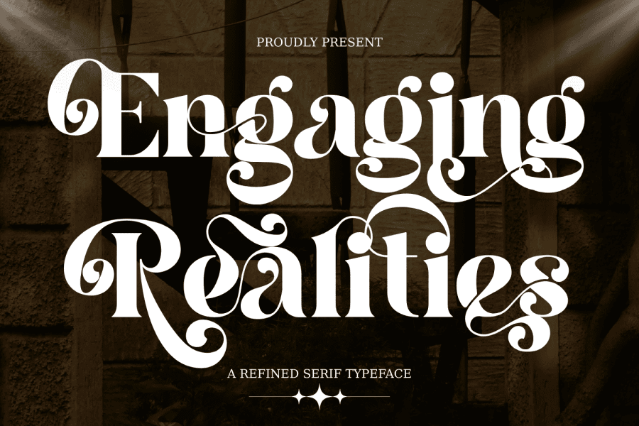Engaging Realities Demo Font · 1001 Fonts