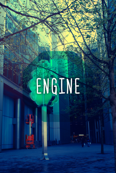 Engine Font Family · 1001 Fonts