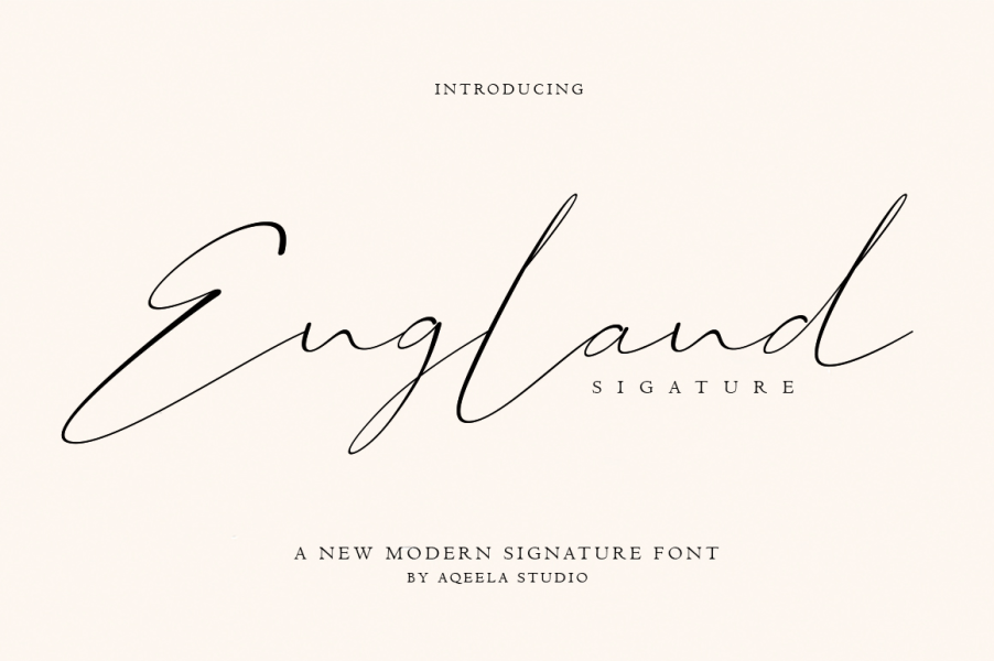 England Font · 1001 Fonts