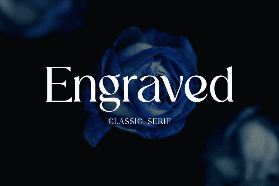 Engraved Font · 1001 Fonts