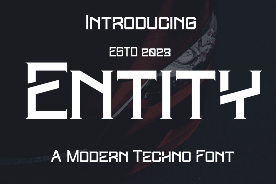 Entity Font · 1001 Fonts