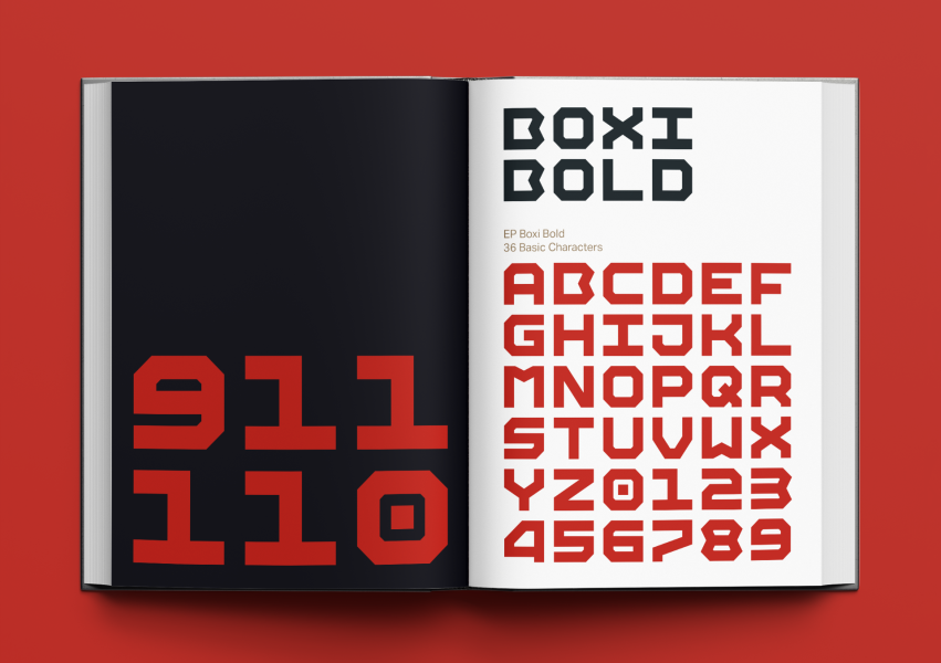 EP Boxi Font Family · 1001 Fonts