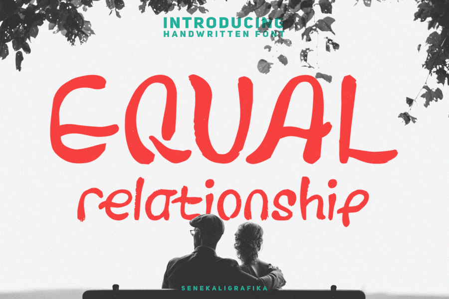 Equal Relationship Demo Font · 1001 Fonts