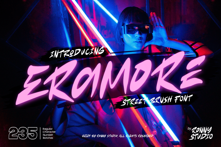 Eramore DEMO Font · 1001 Fonts