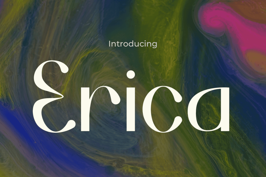 Erica Font · 1001 Fonts