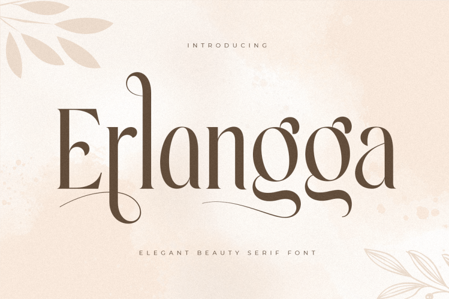 Erlangga Font · 1001 Fonts