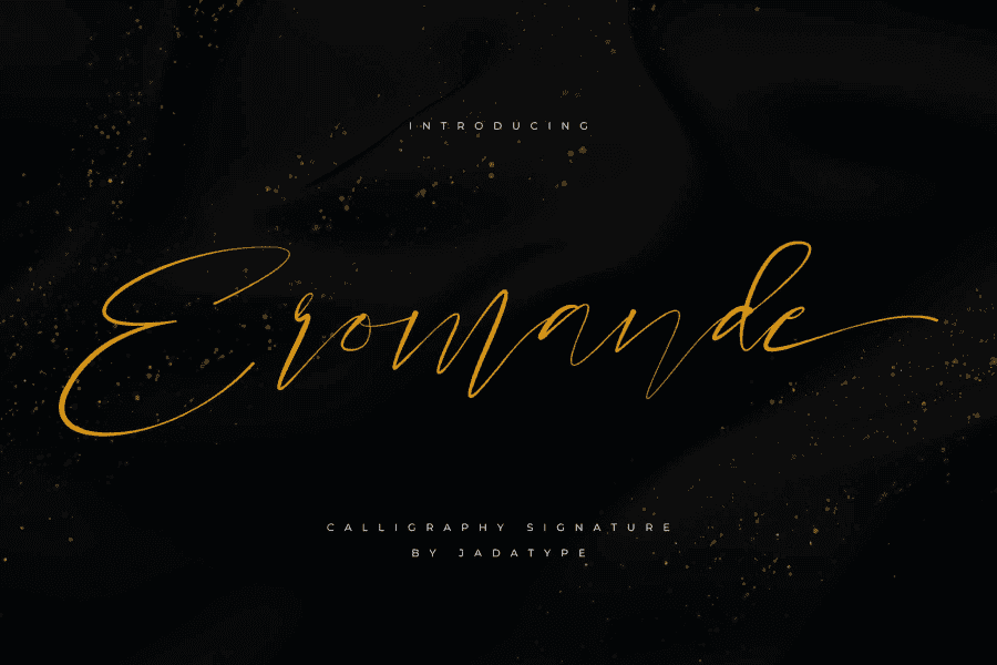 Eromande Font · 1001 Fonts
